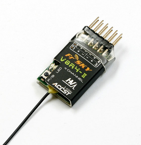FrSky 2.4G 4-channel Micro Receivers V8R4-II | FrSky FrSky 2.4G 4-channel Micro Receivers V8R4-II | FrSky
