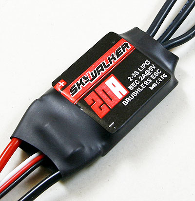 SKYWALKER 2-3S 20A Electric Speed Control (ESC) | HOBBYWING