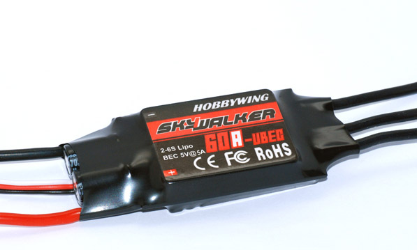 Hobbywing SKYWALKER 2-6S 60A Electric Speed Control ESC with UBEC