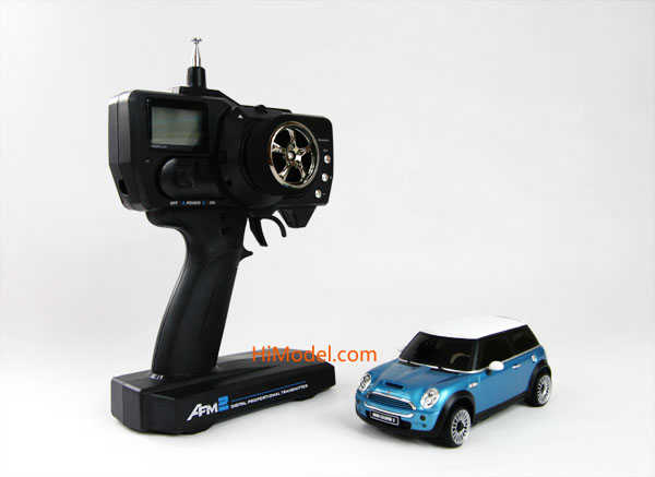 MINI COOPER 1/28 RTR DIGITAL PROPORTIONAL SCALE ELECTRICAL RC CAR W/AM ...