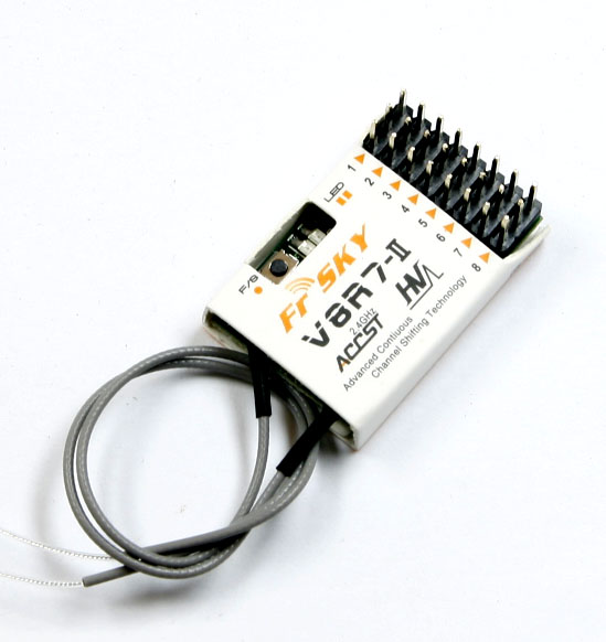FrSky 2.4G 7-channel Receiver High Voltage Version V8R7-II HV | FrSky FrSky 2.4G 7-channel Receiver High Voltage Version V8R7-II HV | FrSky