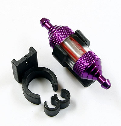 FUEL FILTER (Clear) 13X48MM S0195A for Nitro | REDVEX