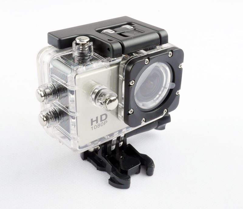 1080P HD Helmet Sports/ FPV DVR Camera W/ Waterproof case, 8G SD card ...