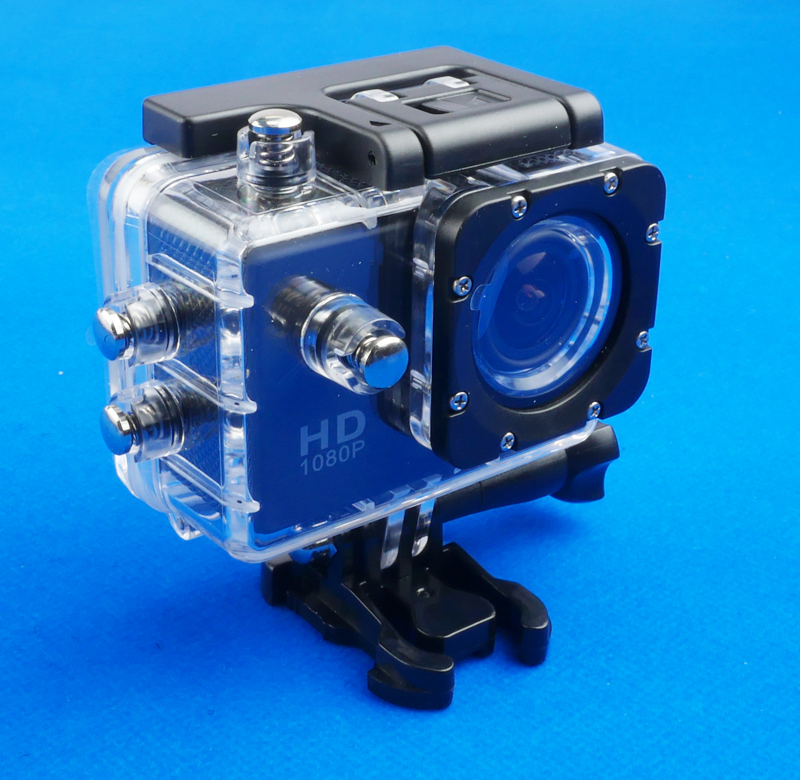 1080P HD Helmet Sports/ FPV DVR Camera W/ Waterproof case, 8G SD card ...