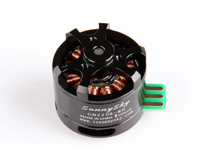 Sunnysky Gimbal Brushless Motor GB2208-80 (for GoPro camera) - None ...