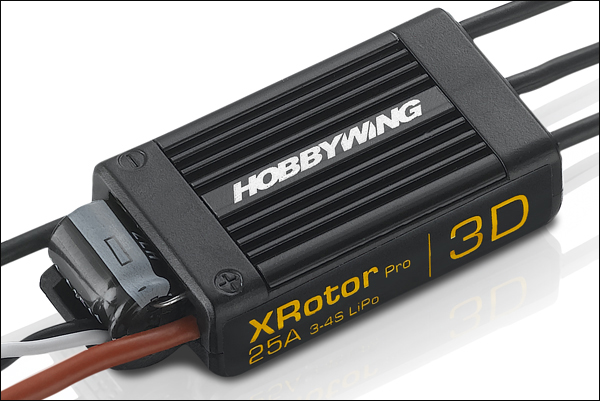 HOBBYWING X-Rotor Pro 3D 25A 3-4S Speed Control for Multicopter ...