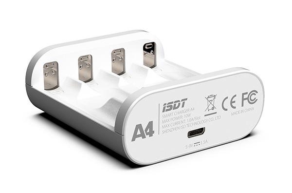 iSDT A4 Smart Charger (for NiMH,NiCd,Li-lon,LiFePO4 batteries) | iSDT