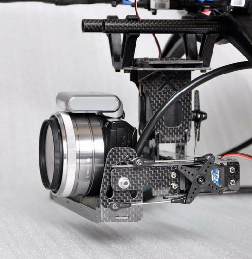 X-CAM Camera Mount CM140 - Full Carbon Version (Suit for GOPRO, Sony ...