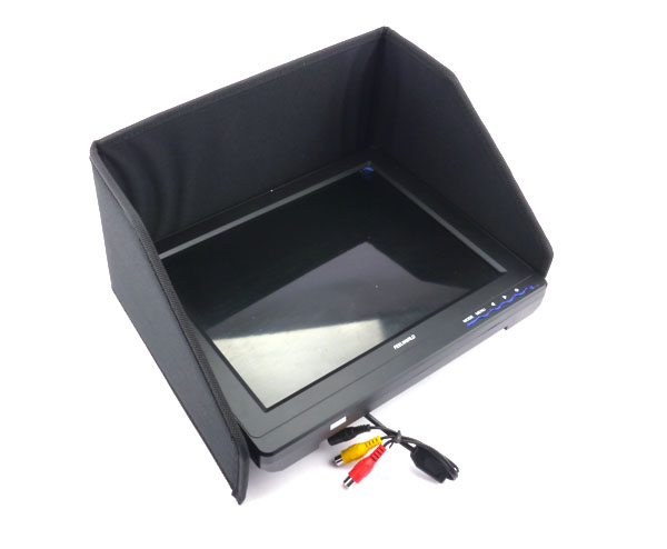 12 inch 800 x 600 FPV Outdoor Monitor W/ Sun Shade
