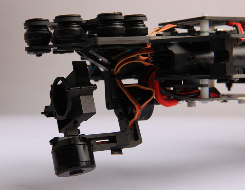 Alien Copter Quadcopter/ Four-rotor FPV Kit W/ 2-axis GoPro Gimbal ARTF ...