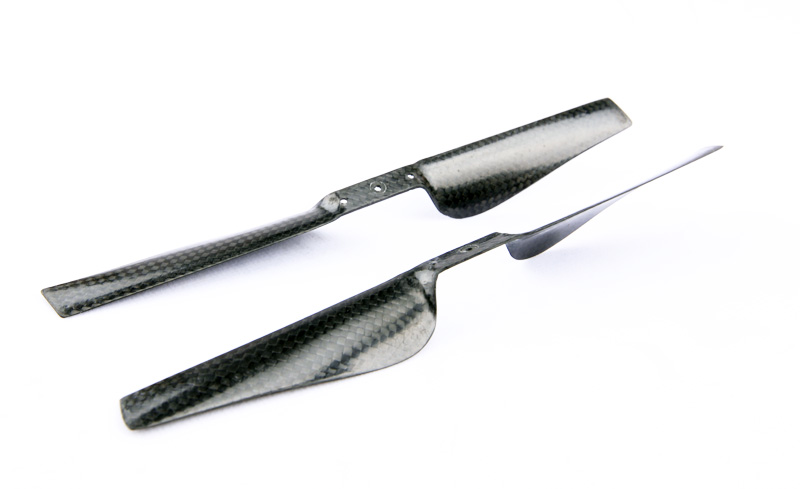 Parrot 8 x 3.8 inch 3K Carbon Propeller Set (one CW, one CCW) for Mini ...
