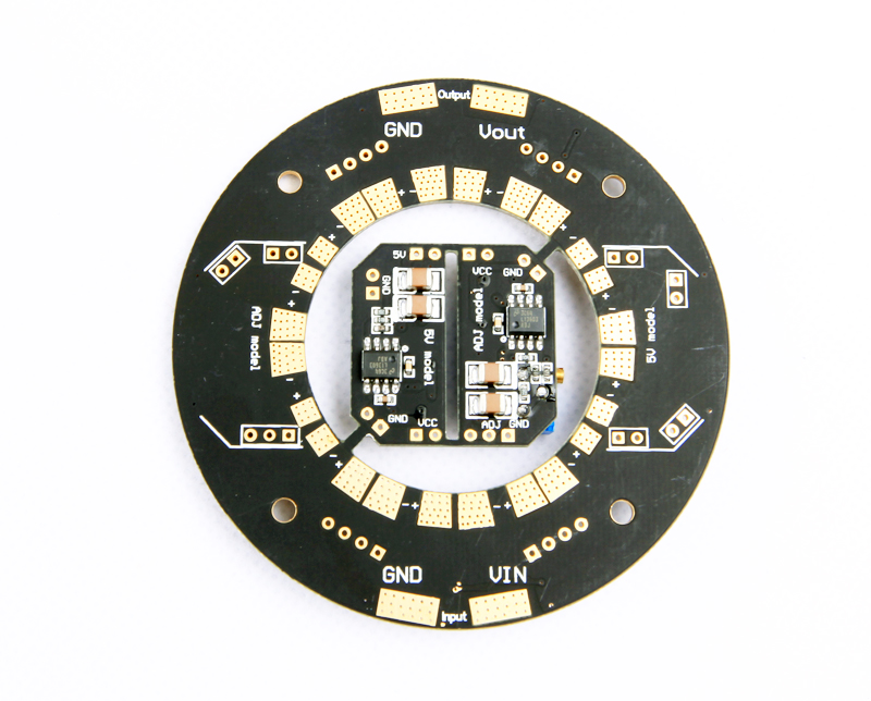 J&K Universal 12-way 100A Multi-rotor Power Distribution Hub W/ LEDs ...